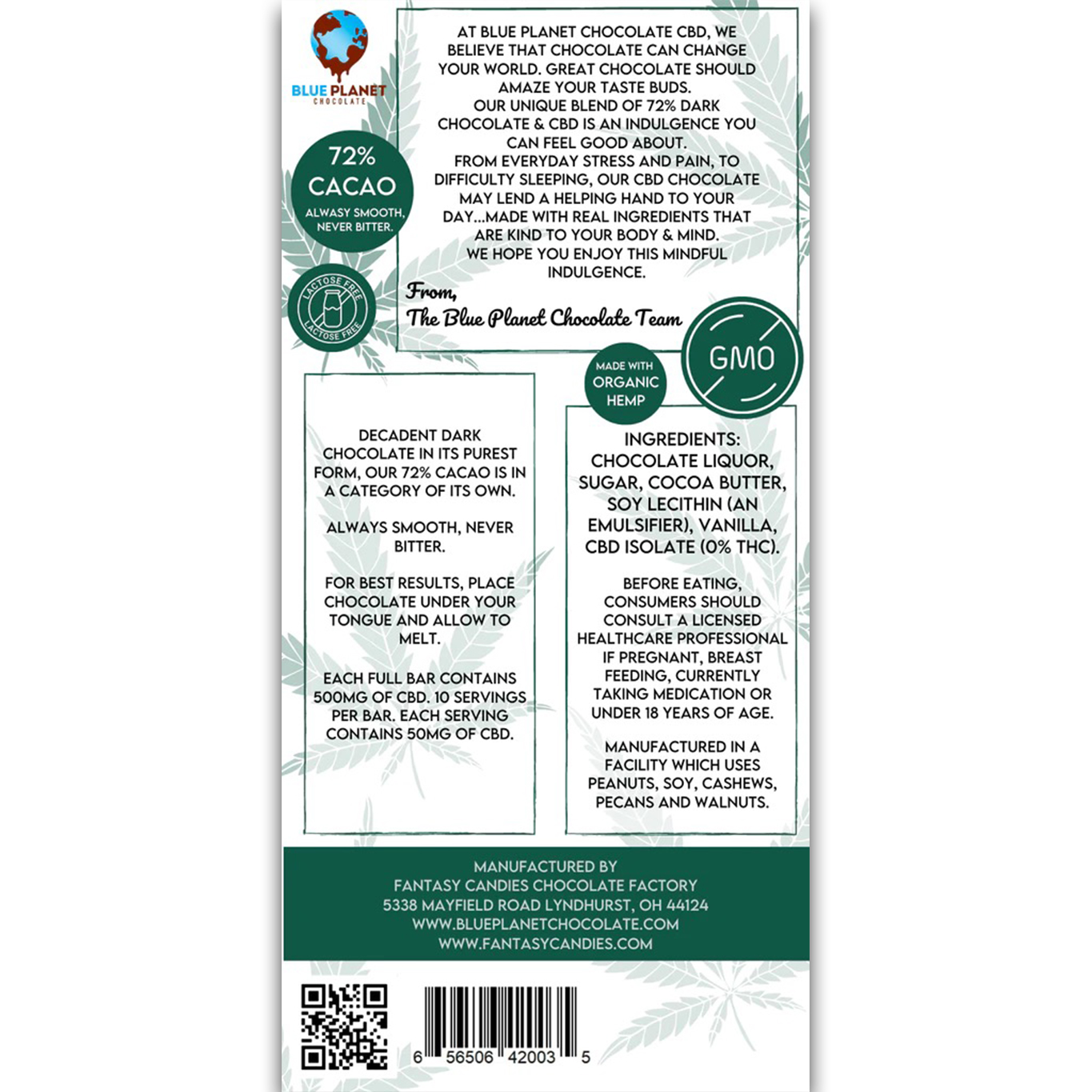 Couch Lock Bar 500mg Delta 8 THC and 170mg Delta 9 THC – Carls Bud Cavern